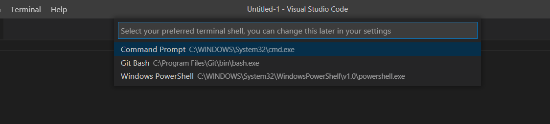 Visual Studio Code Terminal CMD Komutu Kullanımı ‣ HandanAltuner